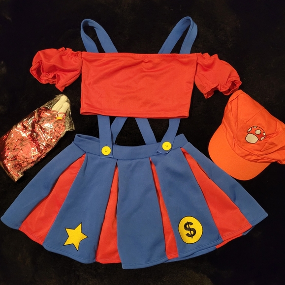 Dolls Kill | Skirts | Dolls Kill Trickz N Treatz Super Mario Bros Cheer ...